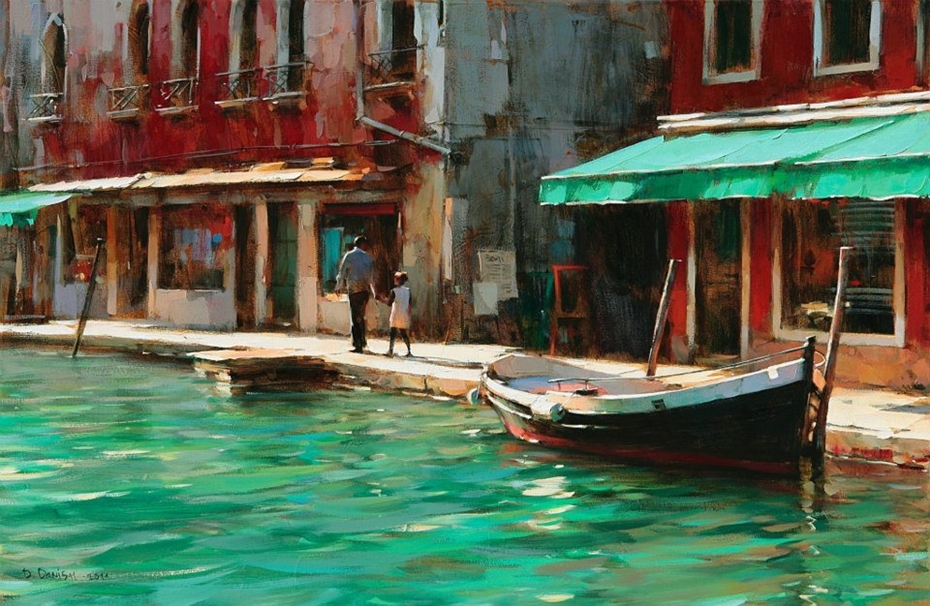 Dmitri Danish, 1966 | Venice Evening | Tutt'Art@ | Pittura * Scultura ...